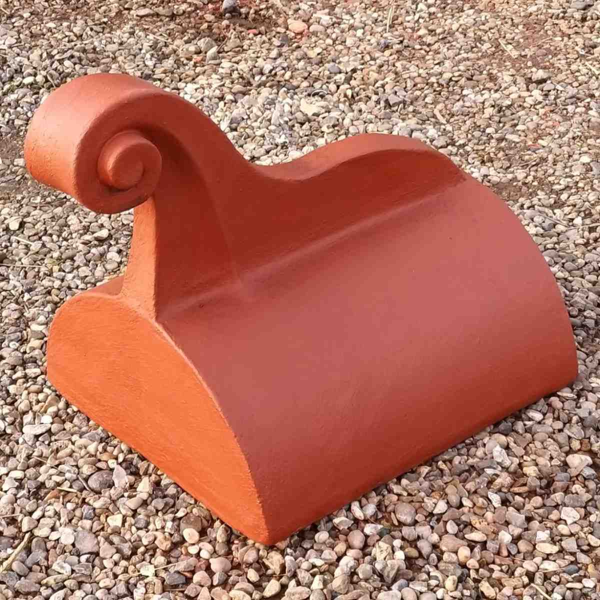 Half round ridge finials - Dragons, gargoyles & traditional finials